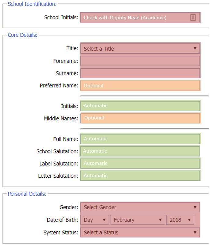 New Staff Record — Badminton School